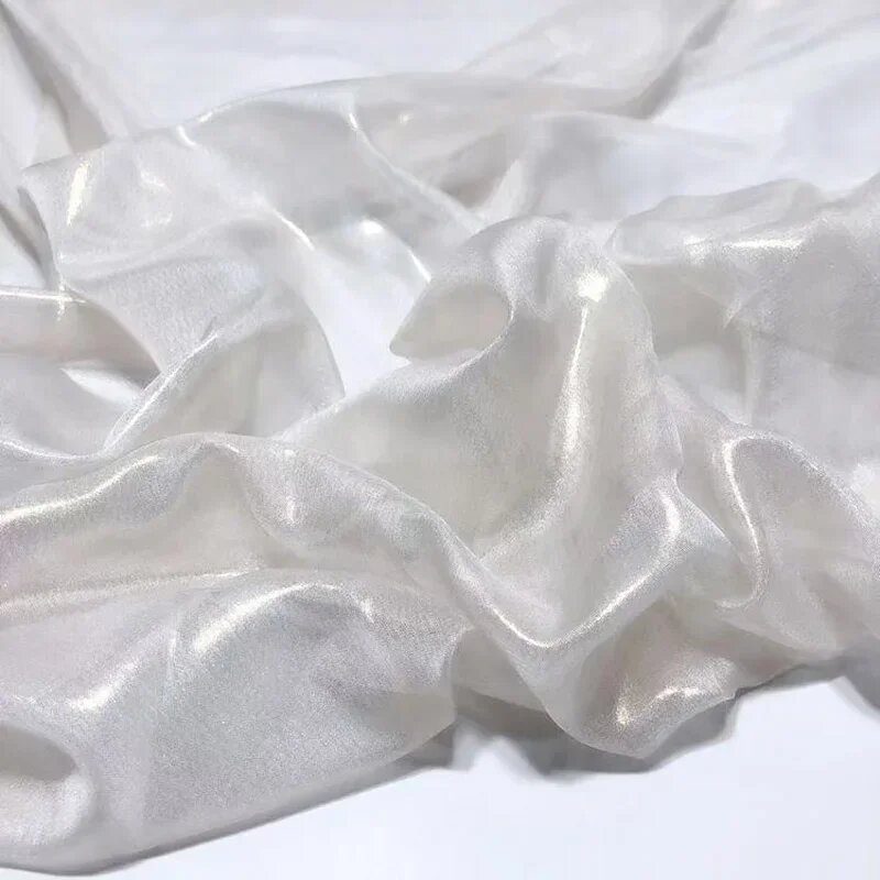 Бронзовый шифон Uuyol 30D для косплея Белый, 2 Off white