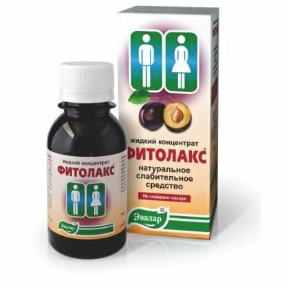 Биологически активная добавка Эвалар фитолакс, жидкий концентрат, слабительное