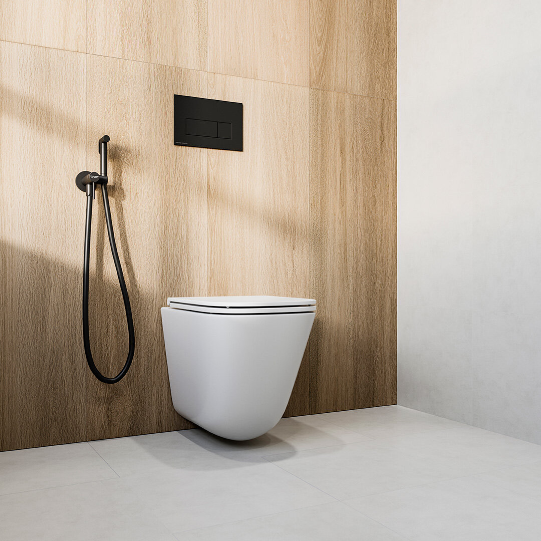 Унитаз Кубо Торнадо подвесной с системой смыва торнадо с крепежом и сиденьем, белый глянцевыйKERAMA MARAZZI, CU. T. wc.02