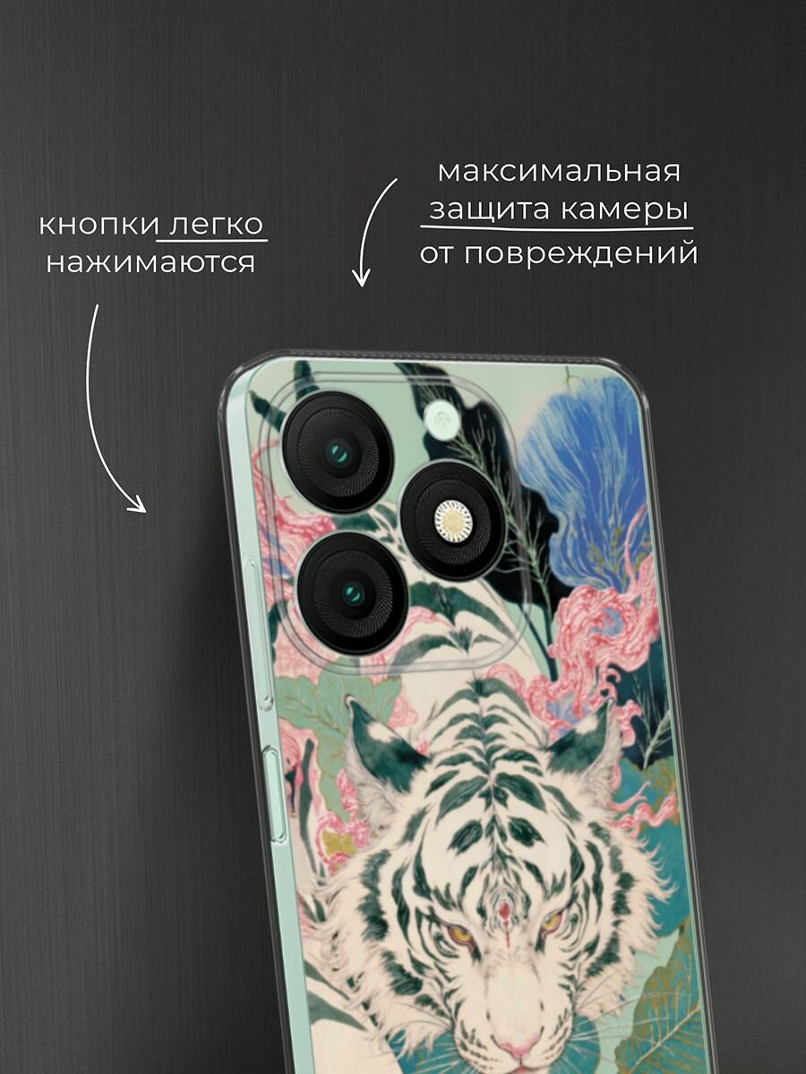 Чехол на Itel A50 / Ител А50 с принтом "Охотник" — фото 1