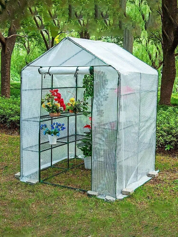 Парник, теплица домиком LGBrfVLYT 1.43х1.43х1.95м