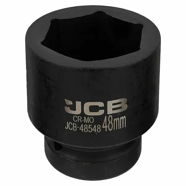 Головка JCB, шестигранная, ударная, хромомолибденовая сталь, 48мм, 1"