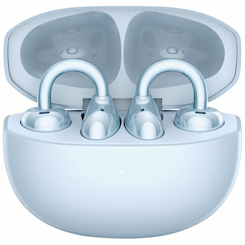 Honor Наушники беспроводные с микрофоном, Bluetooth, голубой