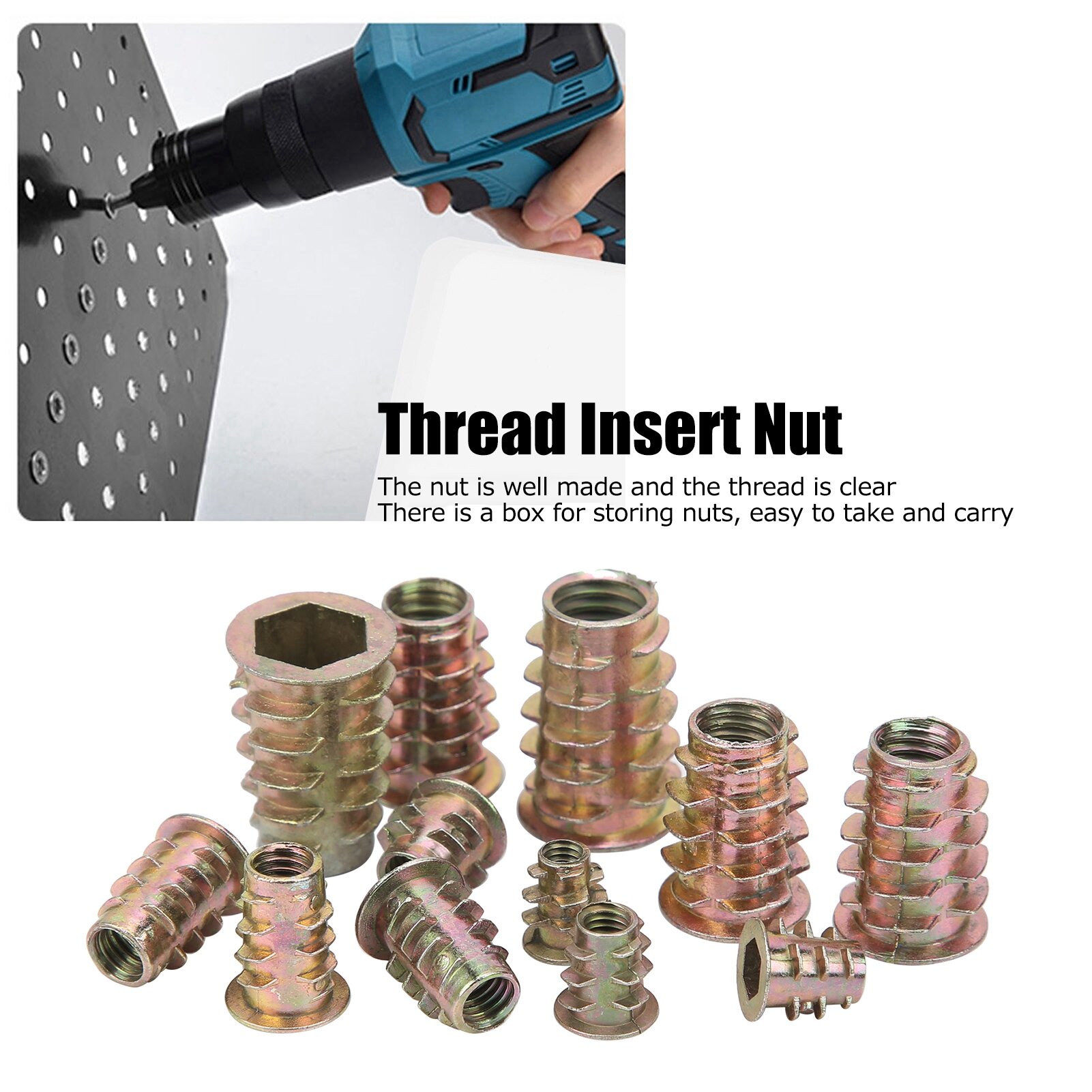 Hex Socket Drive Insert Ореховой Set — фото 1