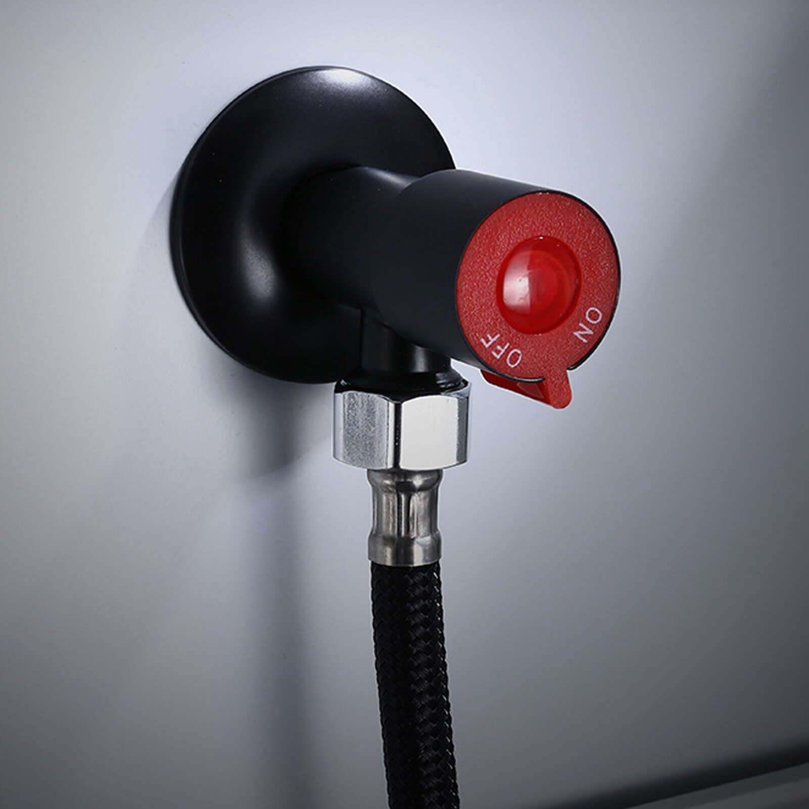 G1/2 резьба угловой клапан из нержавеющей стали запорный клапан для воды для ванной комнаты туалет принадлежности одинарный горячий