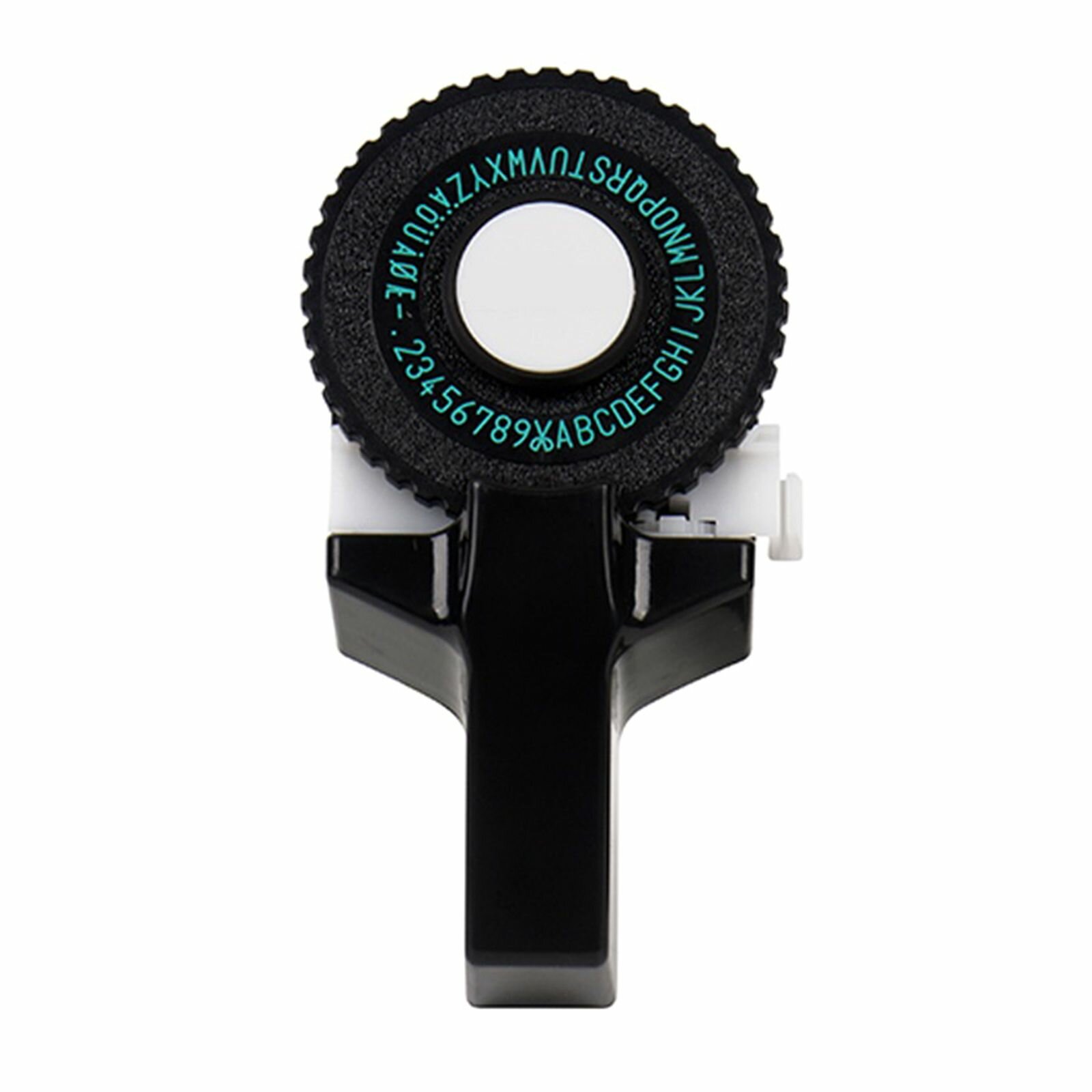 Печатная машинка с тиснением этикеток на рулоне скотча-черная