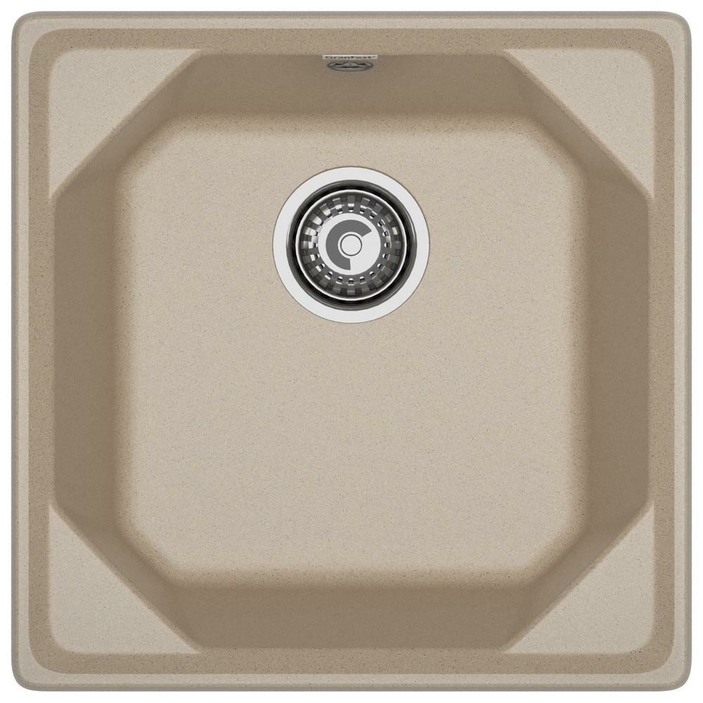 Кухонная мойка GranFest UNIQUE 500, песочный