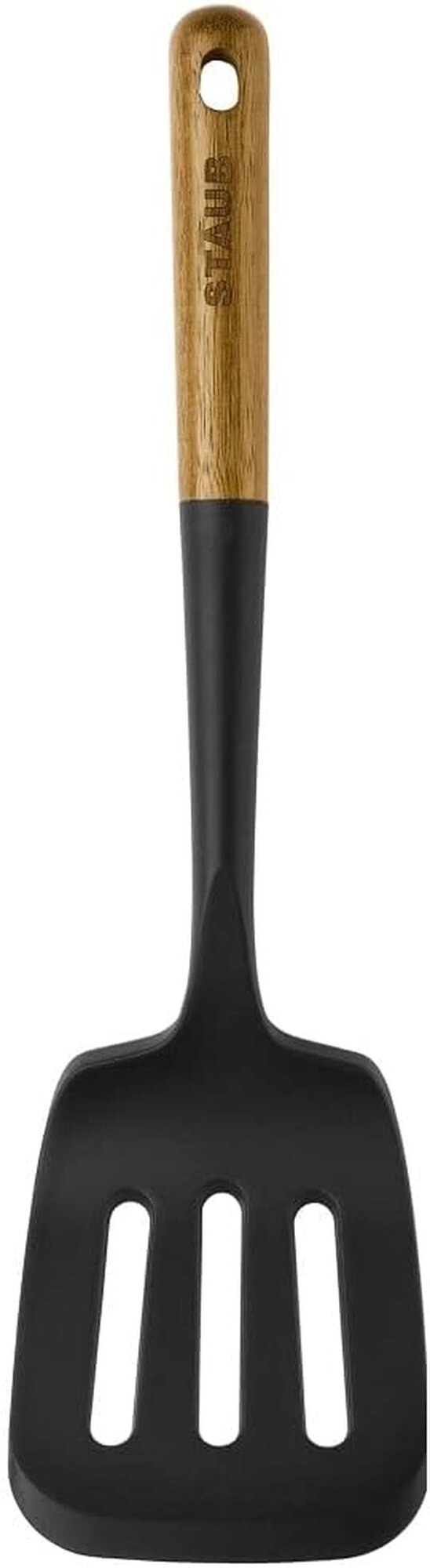 Лопатка кухонная STAUB Acacia Wood, из акации, длина 31 см, цвет черный, 40503-102