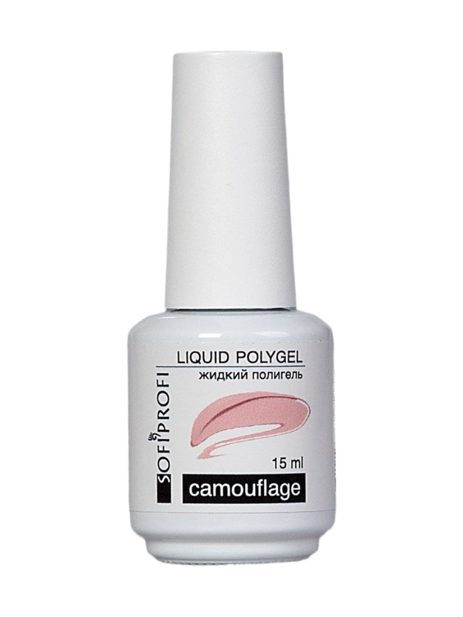 Полигель для наращивания и укрепления ногтей Тон 03 Sofiprofi Liquid Polygel Tone 03, 15 мл