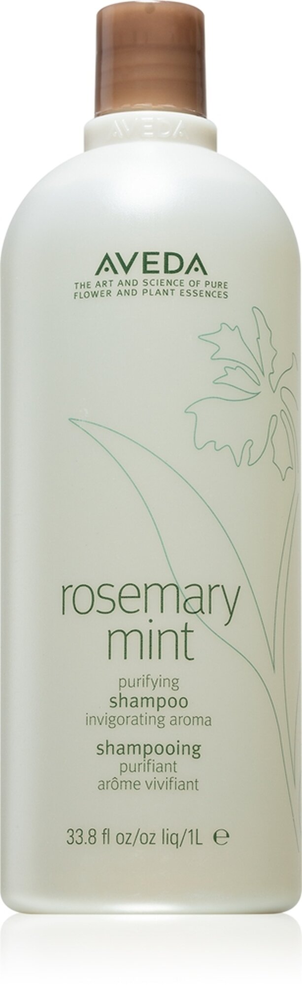 Aveda Глубоко очищающий шампунь для волос с розмарином и мятой Rosemary Mint Purifying Shampoo, 1000 мл, AVD00833