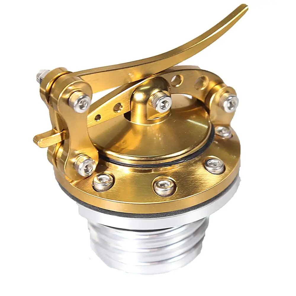 Мотоциклетная быстросъемная крышка топливного бензобака черного золота для Harley Sportster XL 1200 883 X48 Dyna, модель