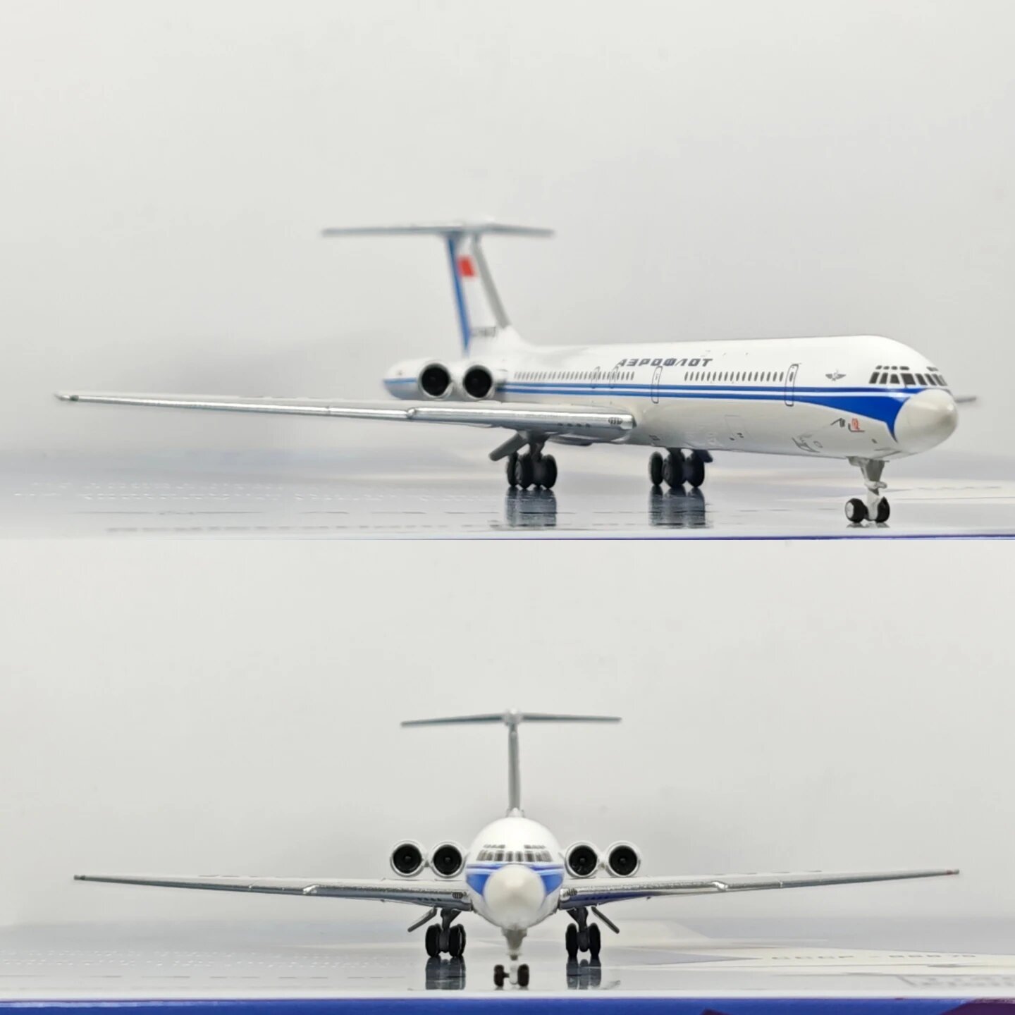 Модель самолета IL-62 GSF 1/400 CCCP-86675