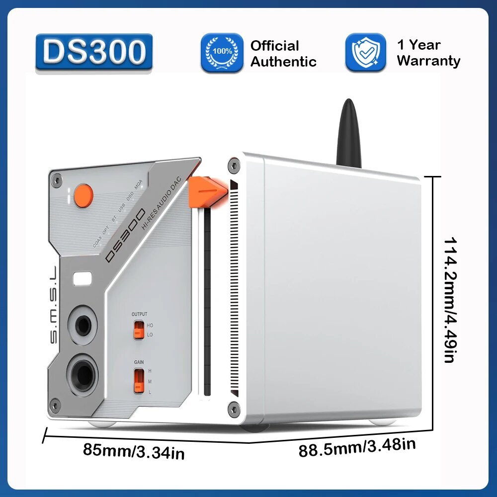 CrestAmpli SMSL DS300 DAC