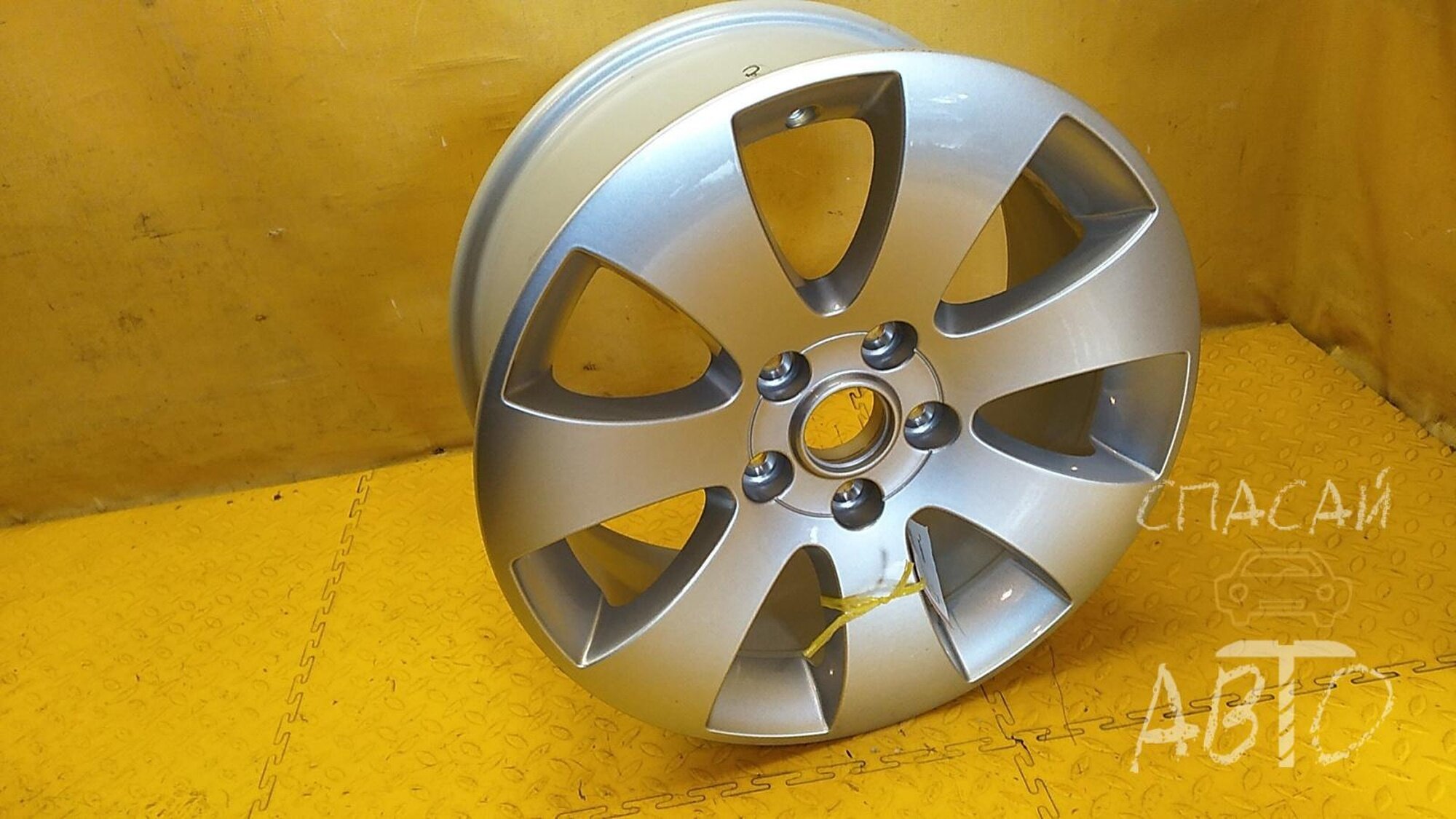 Диск колесный VAG Yeti 3T06010257ZS, для Skoda, легкосплавный, серебристый, R16