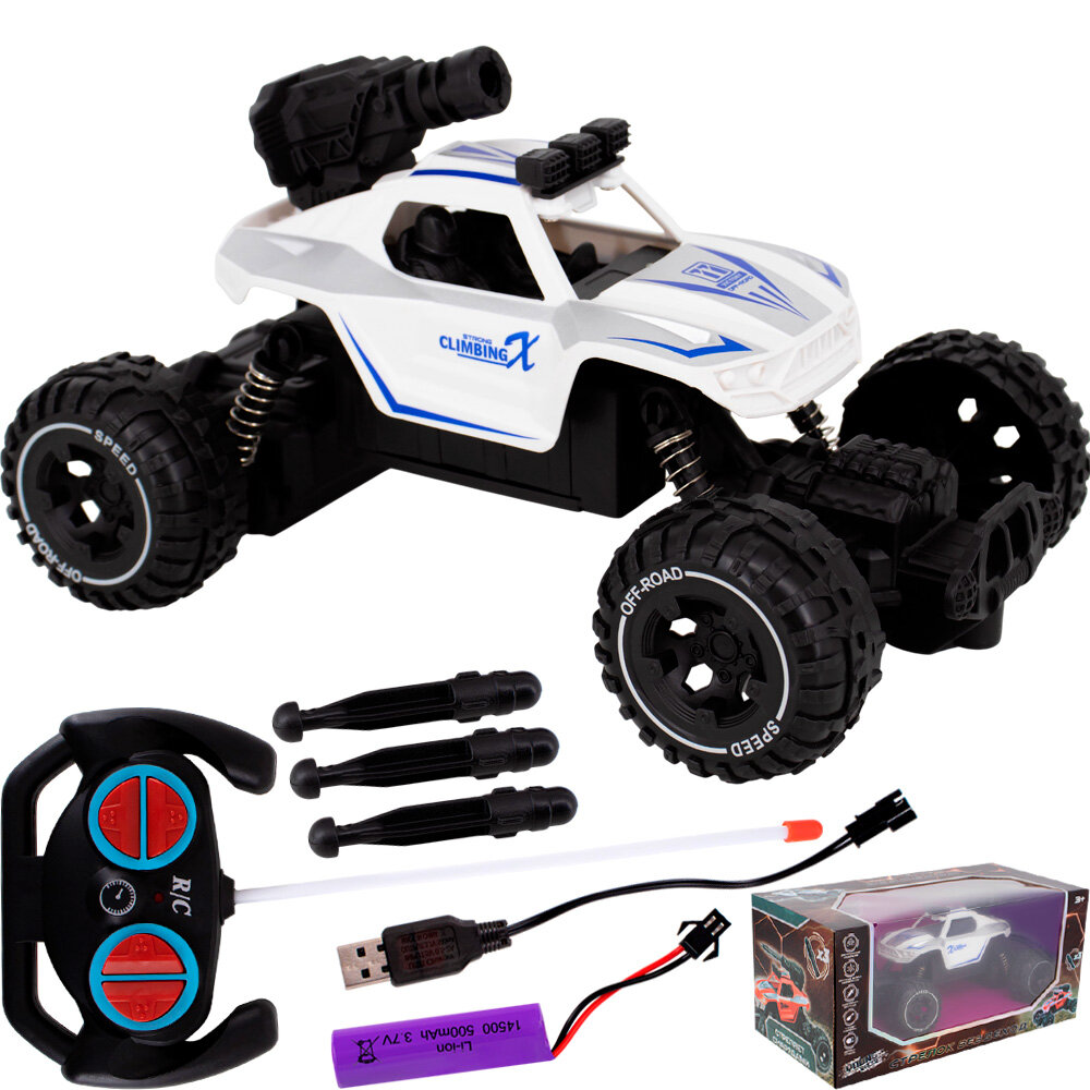 Машина радиоуправляемая Young Racer Стрелок вездеход, белый, для детей от 3 лет FCJ1454310