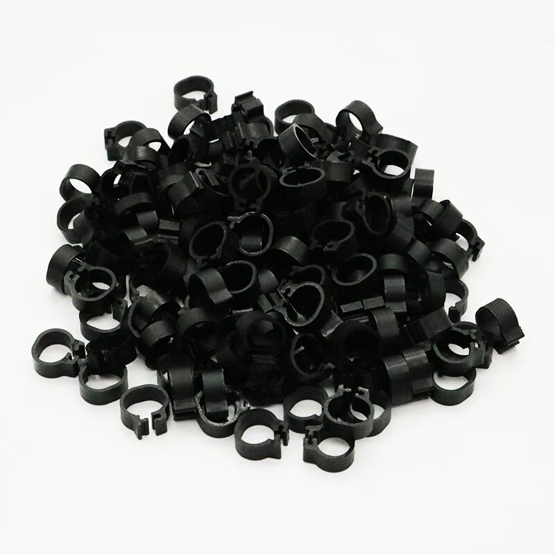 Кольца для голубей 8 мм пластиковые 100 шт