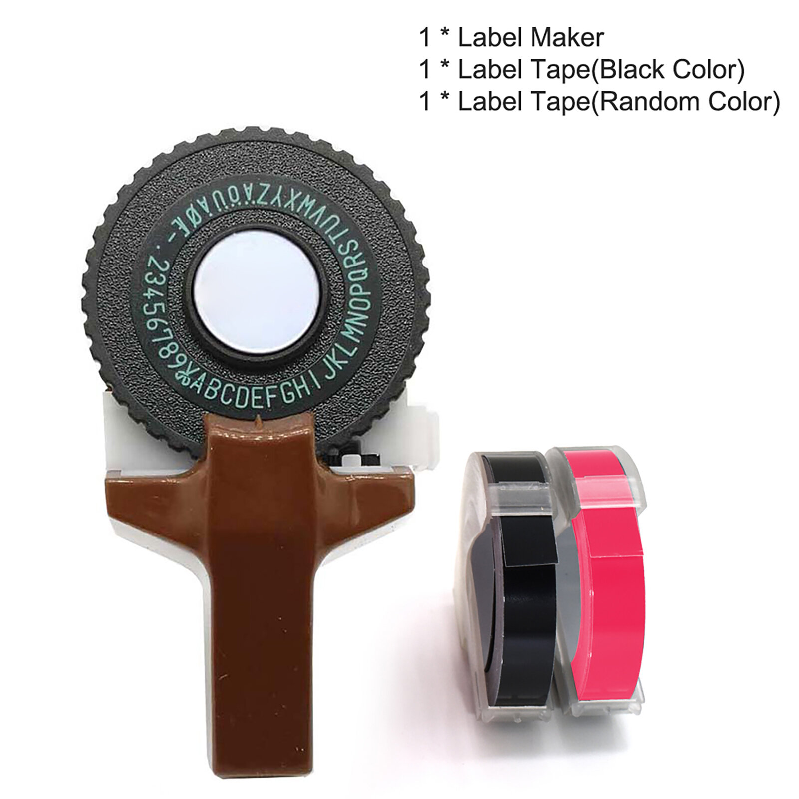 Мини портативный ручной производитель этикеток DIY 3D тиснение принтер для печати этикеток пишущая машинка с пластиковыми ПВХ 9 мм этикеточными лентами машина для надписей