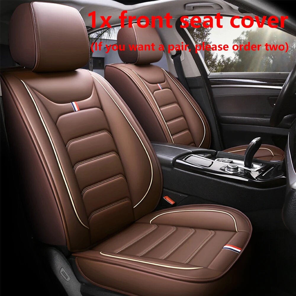 Универсальные кожаные чехлы на автомобильные сиденья для Lexus rx Rx200t Rx350 Rx450h Rx300 2015 2016 2017 2018 2019 2020, интерьерные автомобильные аксессуары Coffee Front