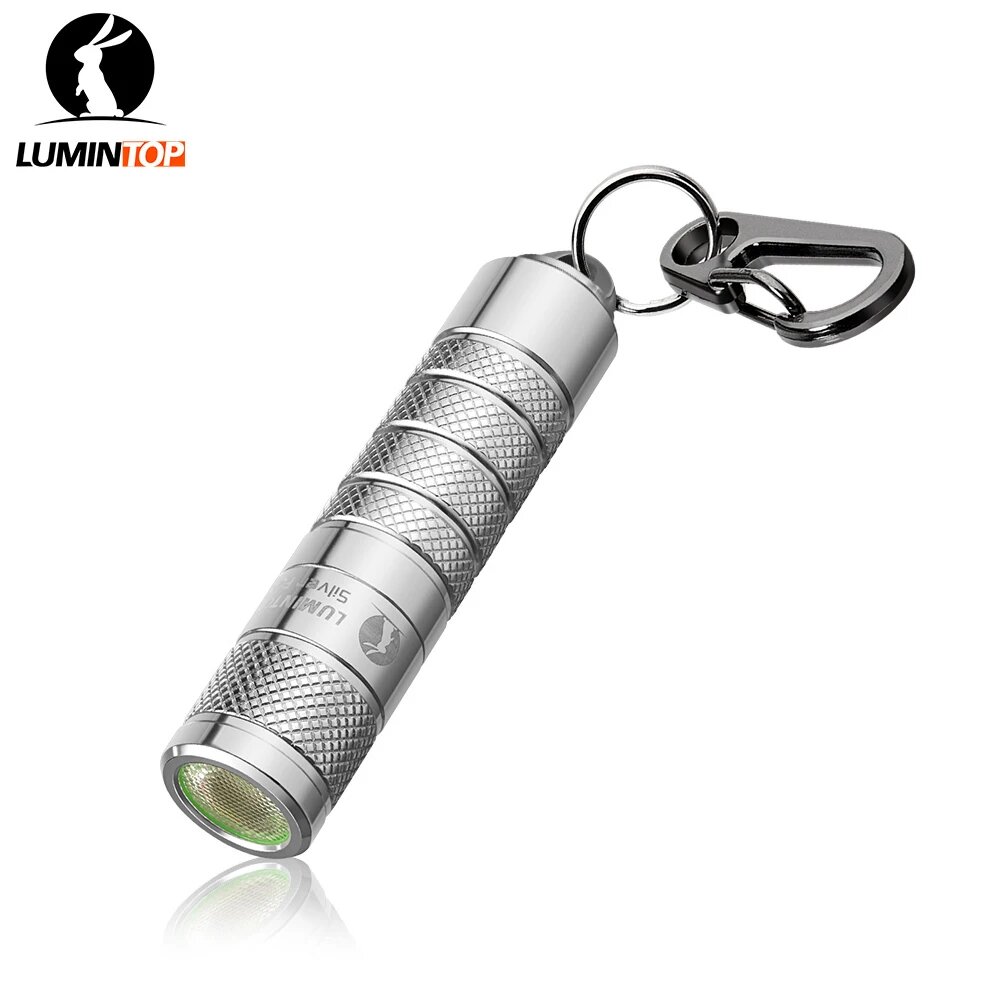 Lumintop Silver Fox 14500/AA фонарик Серебряный, silver