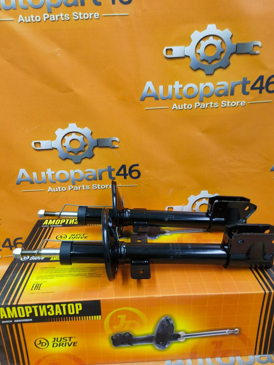 Амортизаторы задние Рено Дастер полный привод 4WD Renault Duster с 2011. Япония Just Drive