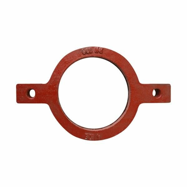 Кольцо опорное чугун SML Ду 50 с гальванизированной резиной