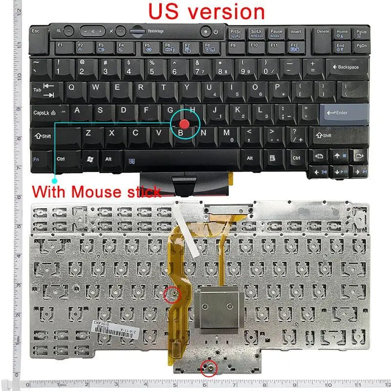 Клавиатура Lenovo ThinkPad US с мышью