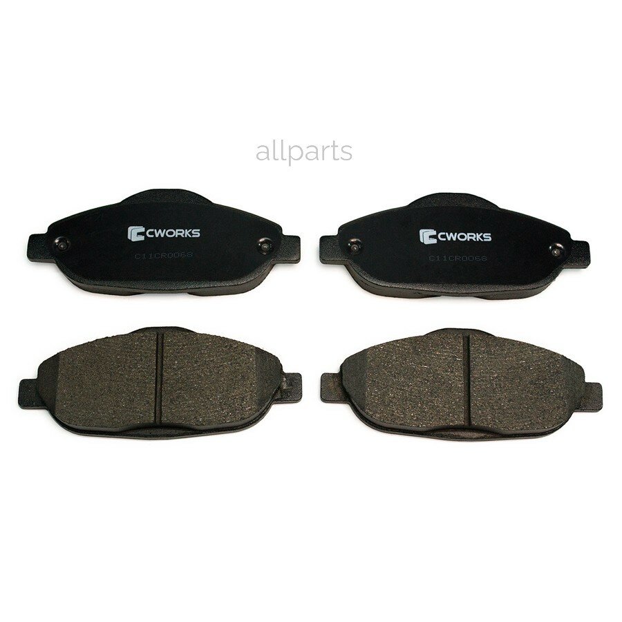 CWORKS C11CR0068 Тормозные колодки передние (Low Metallic) CWORKS C11CR0068
