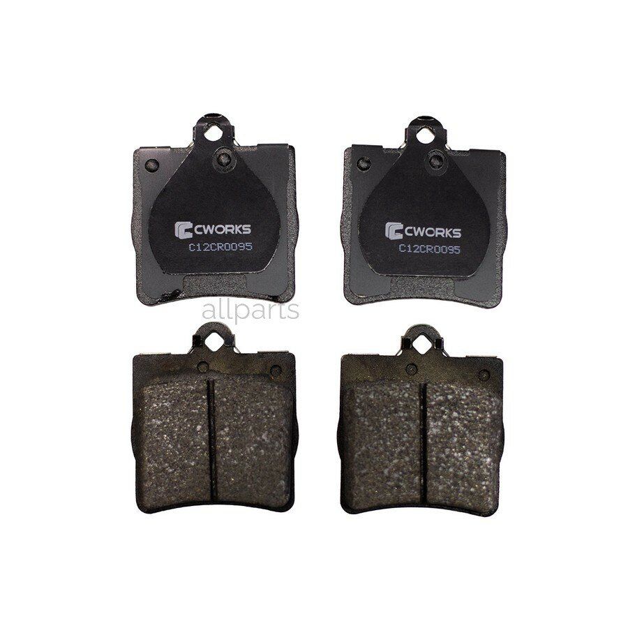 CWORKS C12CR0095 Колодки задние CWORKS C12CR0095