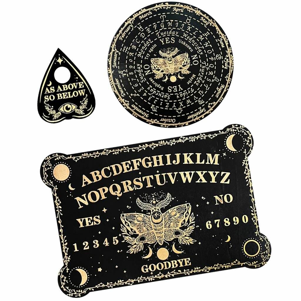 Доска для гадания и лозоходства Метафизическое послание Колдовство Дерево Викканский маятник принятия решений