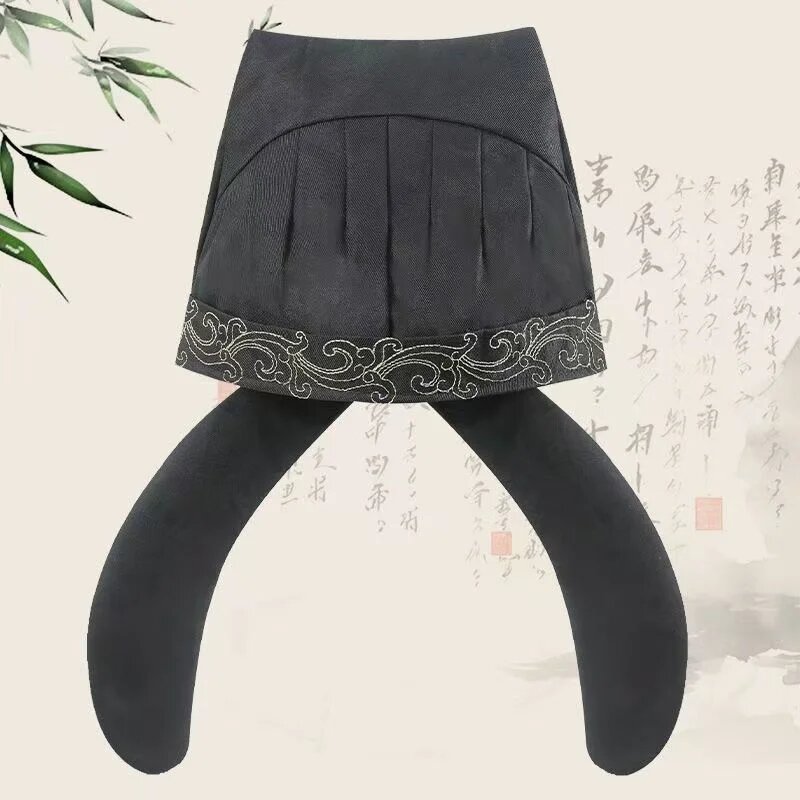 Мужская летняя аниме-шляпа Ханьфу из полиэстера Hombre Черный, L, Embroidery no Jade