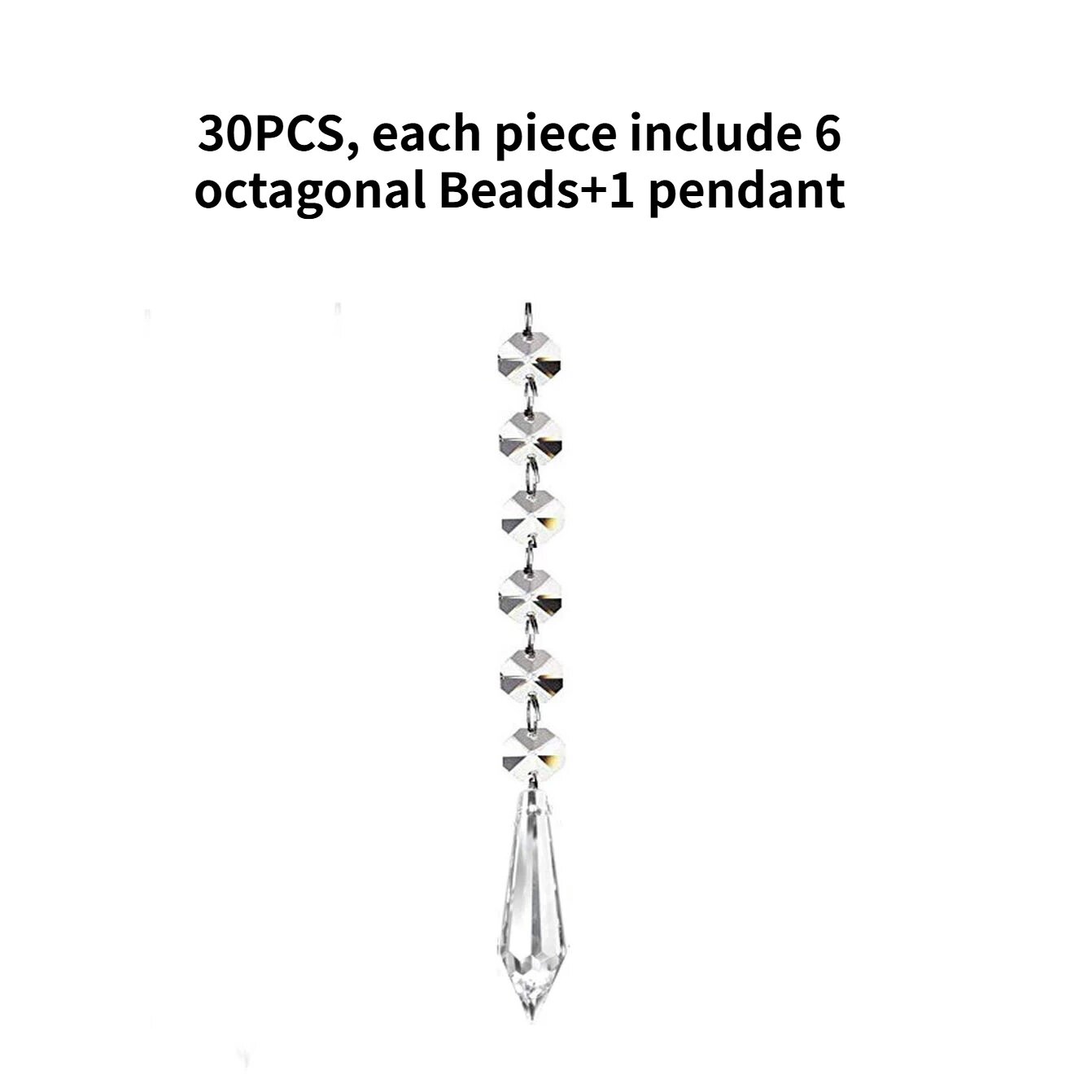 Акриловое Хрустальное Бриллиантовое Ожерелье 5/15/25/35 М, Прозрачная Подвесная Лампа, Подвесная Занавеска Из Бисера Для Свадьбы