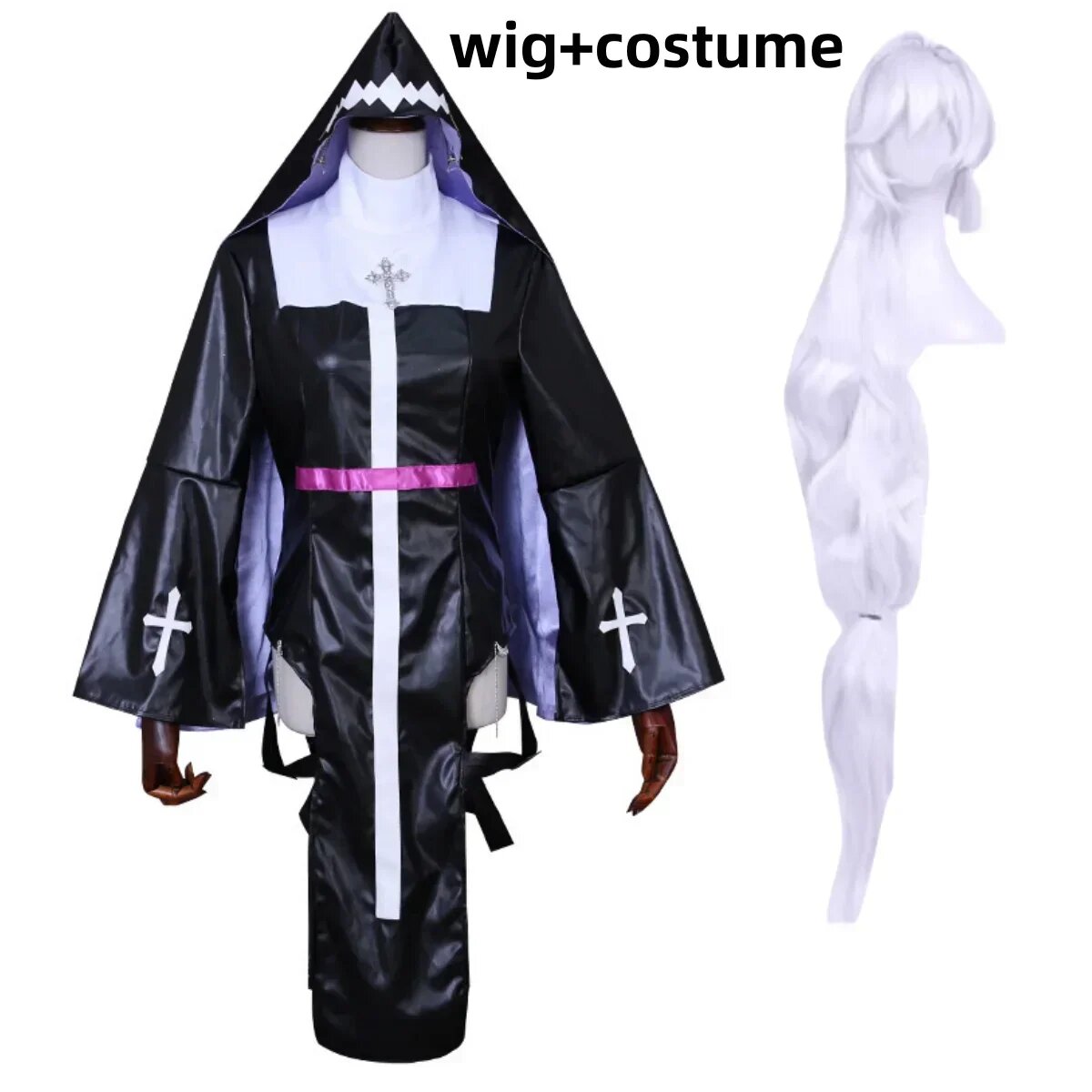 Косплей костюм Honkai Impact 3 Kallen Kaslana М, suit wig