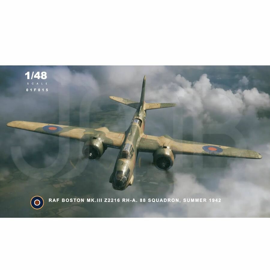 HK Model 01F015 1/48 DB-7B Boston III Тип А средний бомбардировщик самолет модель комплект