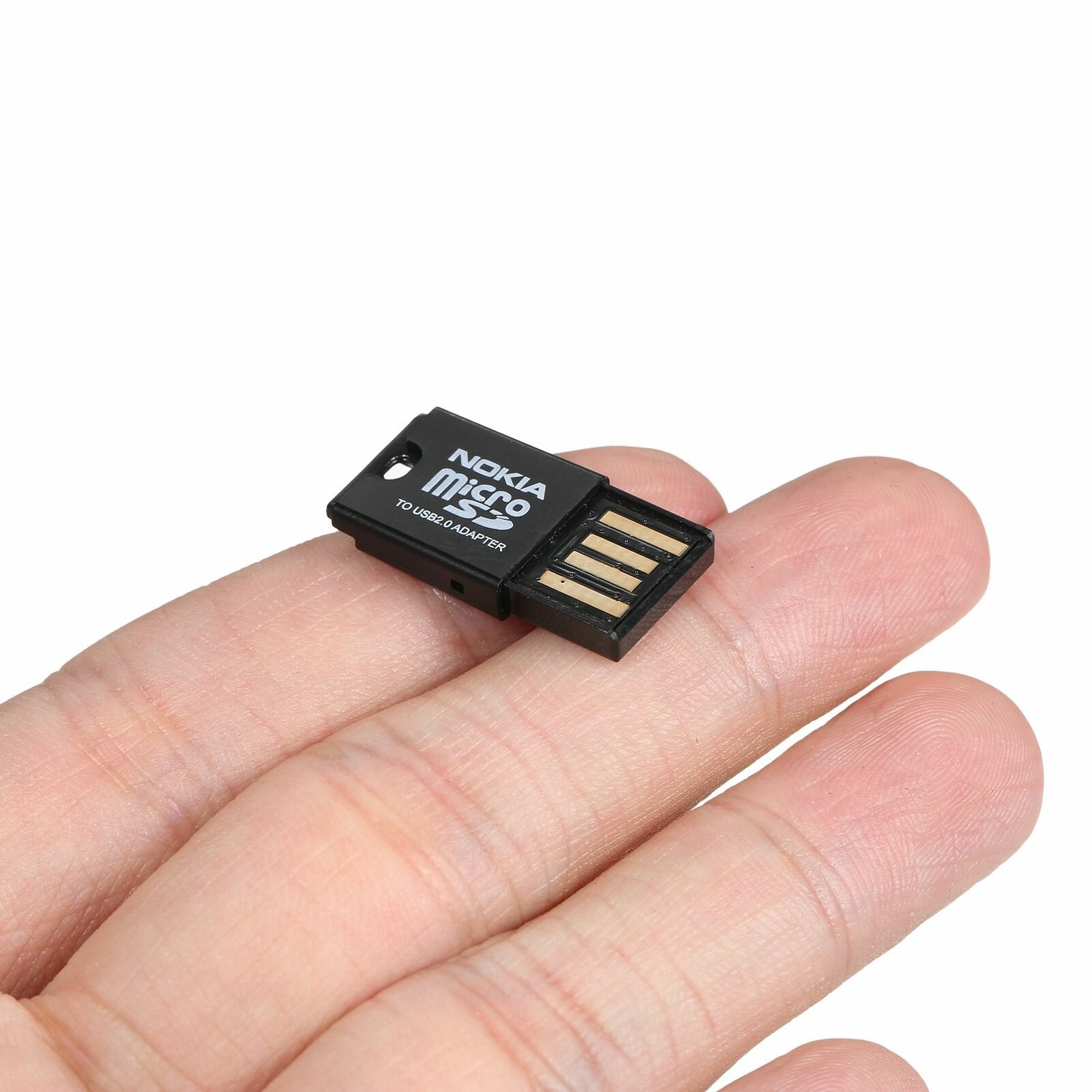 Портативный USB 2.0 кард-ридер NOKIA для SD, SDHC, SDXC карт