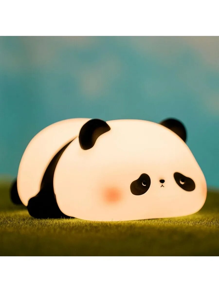 Силиконовый ночник panda с трехскоростным затемнением