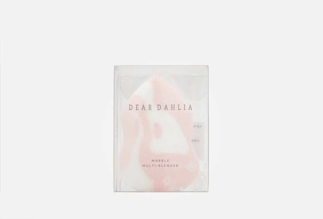 Спонж для макияжа DEAR DAHLIA "Marble multi-blender", 1 штука