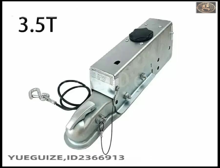 Тормоз прицепа, гидравлический, для легкого спуска и тяжелых грузов, до 3,5 т