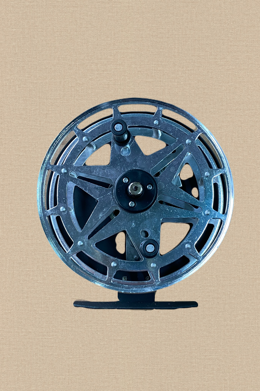 Катушка Невская рыболовная инерционная 918А металл для летней / зимней рыбалки