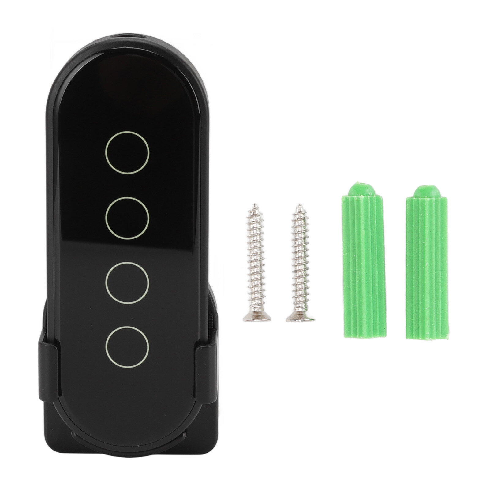 Беспроводная интеллектуальная кнопка Wi-Fi для ZigBee для TUYA, 4 кнопки, 3-сторонний пульт дистанционного управления для дома, черный