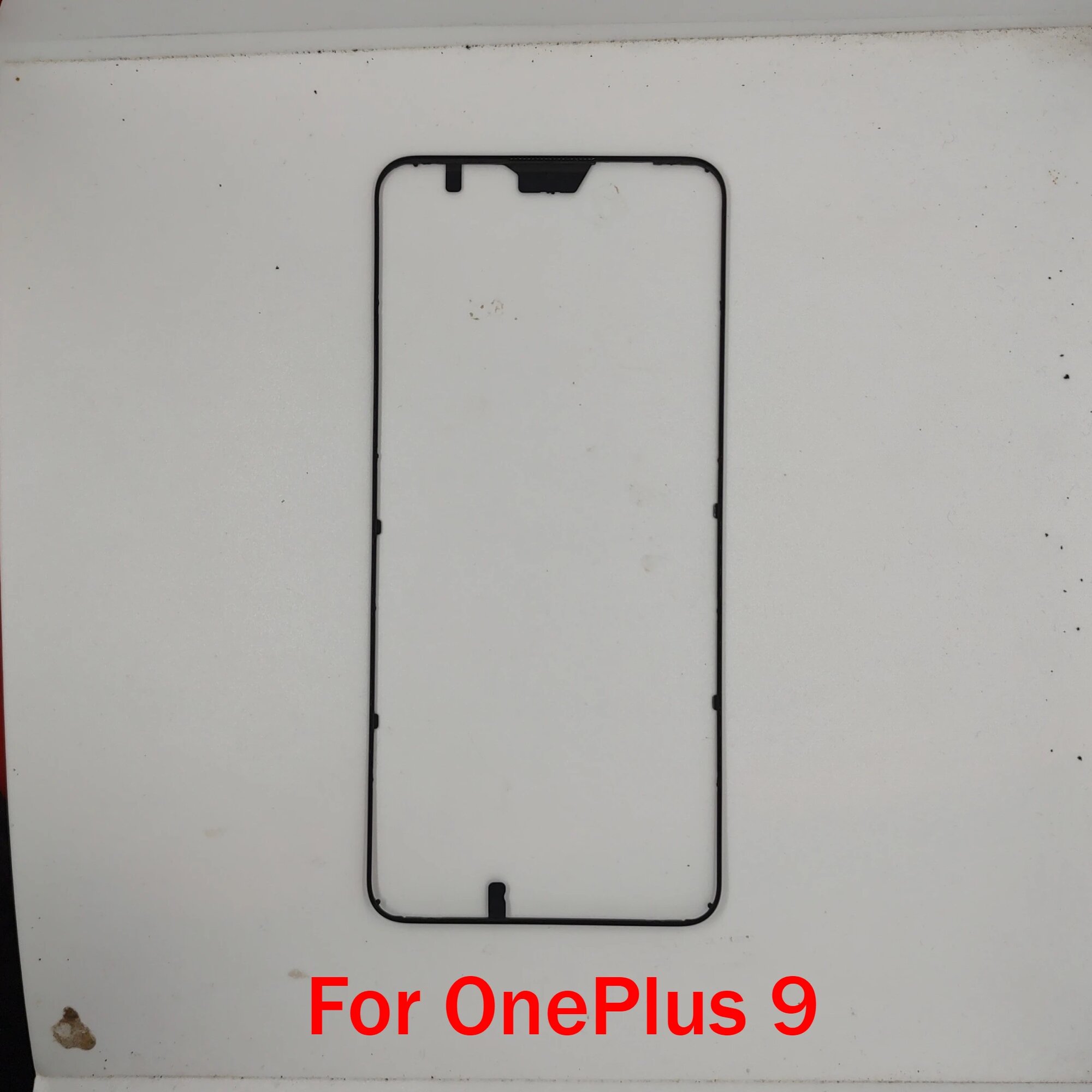 Для Oneplus 7T 8T 9 9R 9RT корпус передней рамы экрана пластиковый держатель рамки запасные части