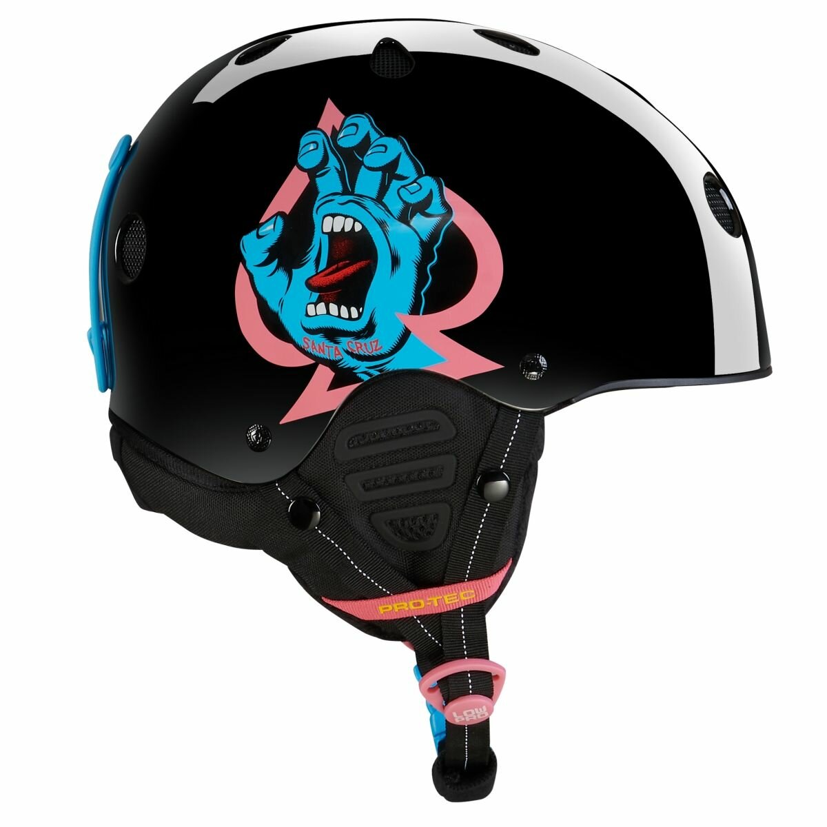 Шлем для сноуборда PRO-TEC LOW PRO SNOW HELMET SANTA CRUZ SIGNATURE