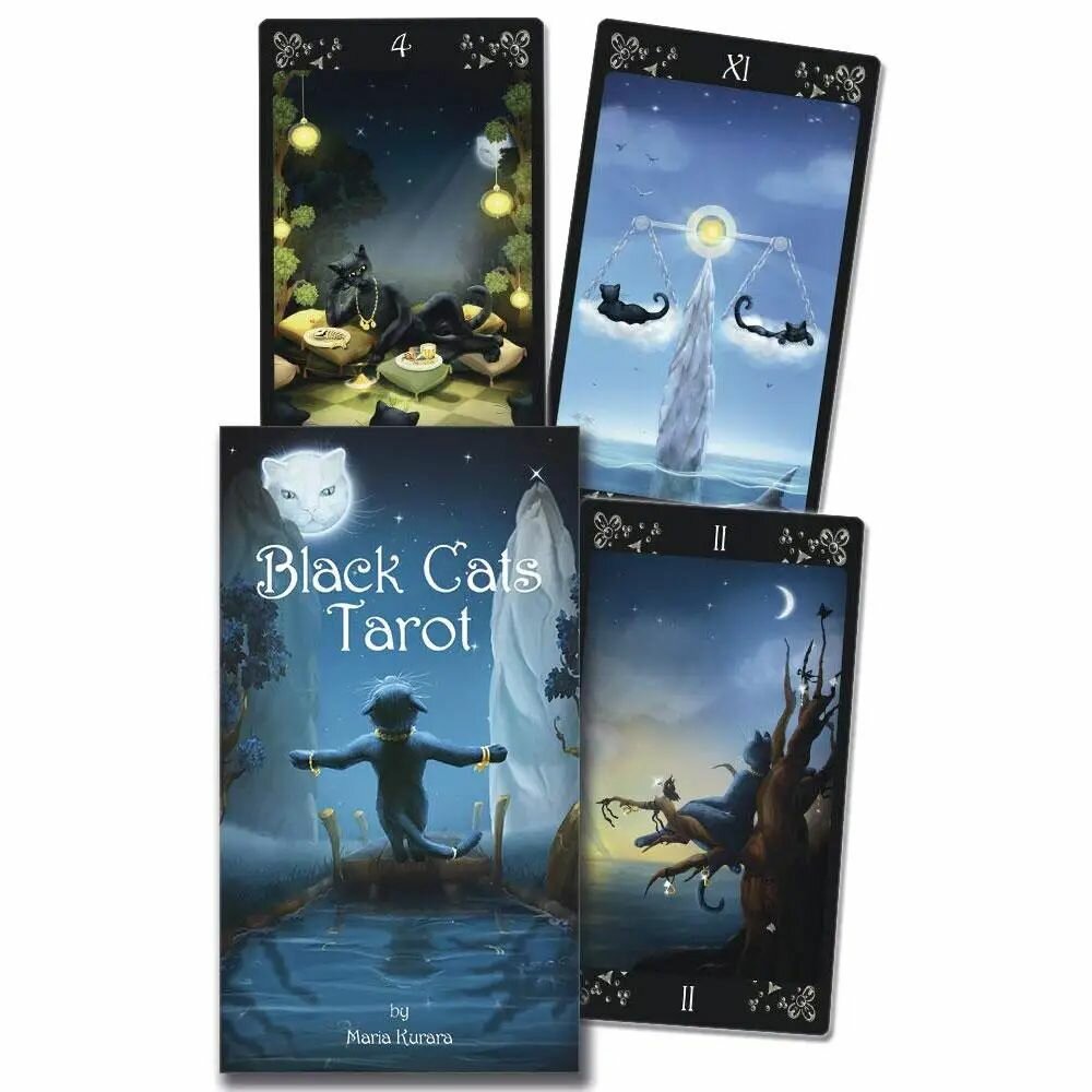 Карты Таро Таро черных кошек Black Cats Tarot