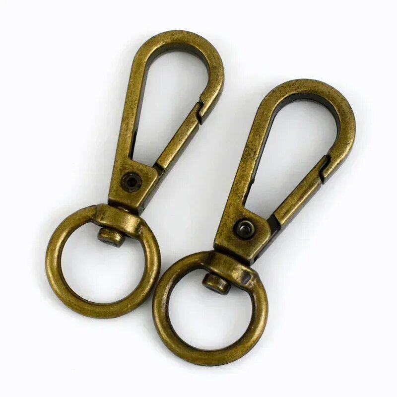 5/10/20 шт. 13*50 мм металлическая пряжка поворотный карабин брелок для ключей карабин зажимы ремень для сумки лямка триггер аппаратные аксессуары