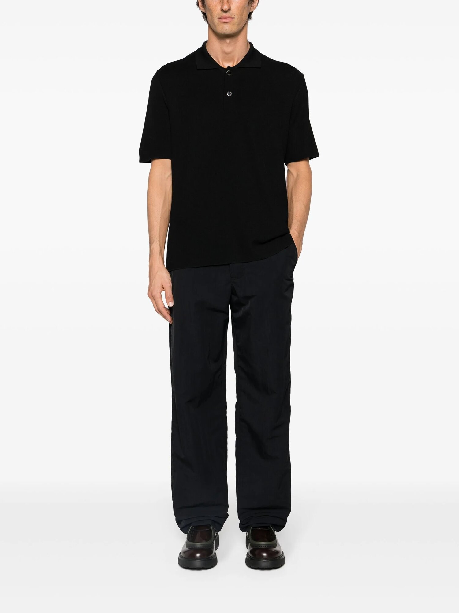 Брюки классические Jacquemus Le Pantalon Jean, размер 50 IT, черный — фото 1
