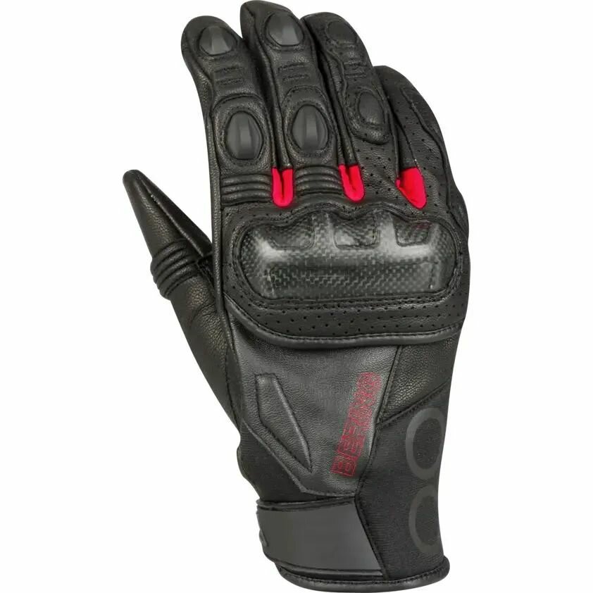 Мотоперчатки Кожаные Bering RADIAL Black/Red, T9