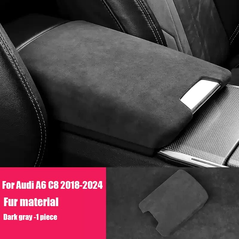 Для Audi A6 C8 A7 C8 2018 2019 2020 2021 2022 2023 2024 автомобильный подлокотник, декоративная накладка, детали для внутренней модификации 6509