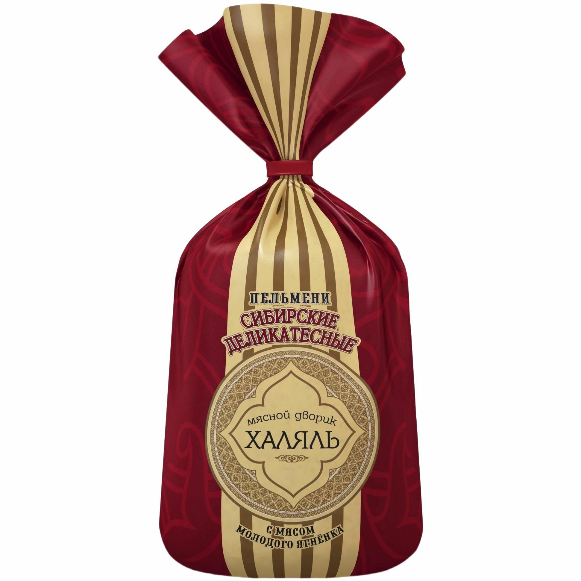 Пельмени Сибирские деликатесные "МД Халяль", 800 г
