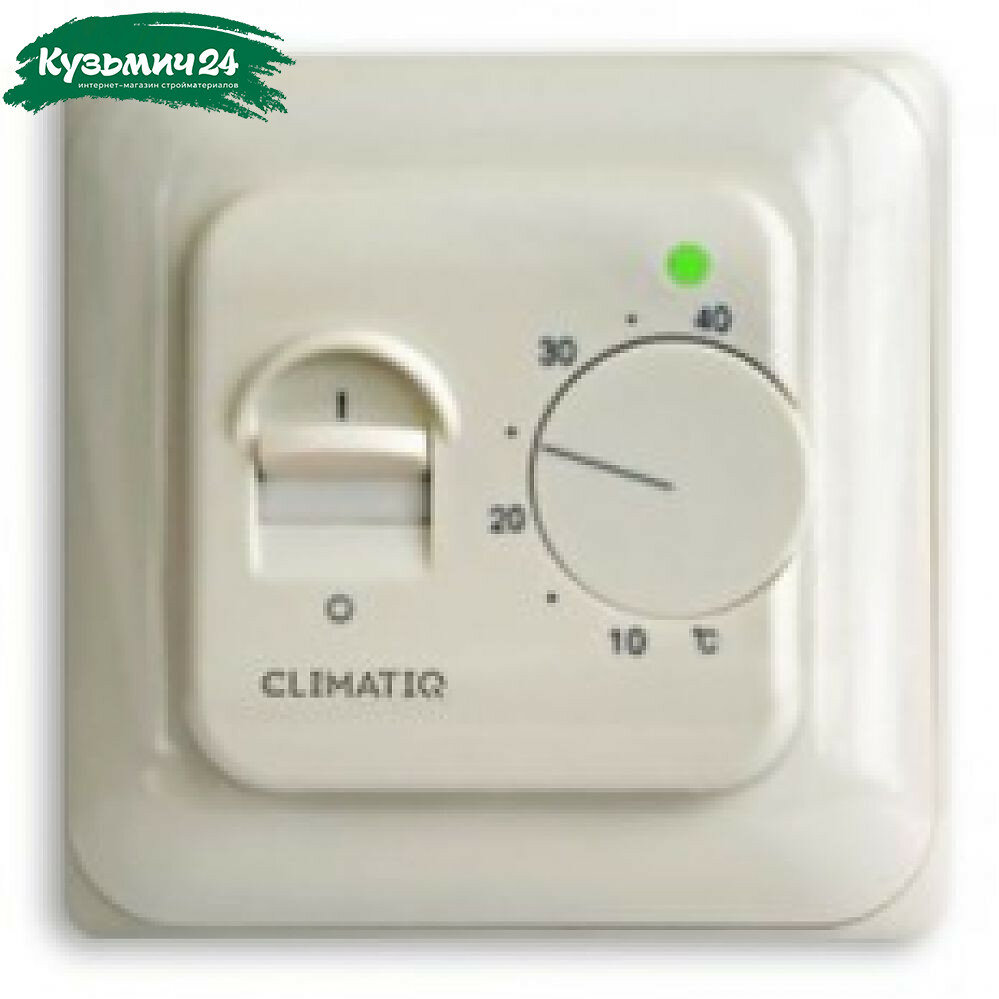Терморегулятор Climatiq BT механическое управление (слоновая кость) 20617