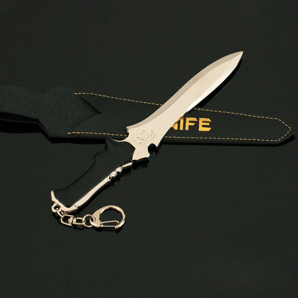 18 см Resident Evil Leon Scott Kennedy оружие боевой тактический нож игровая периферия цельнометаллическая модель коллекционные украшения игрушка для мальчика