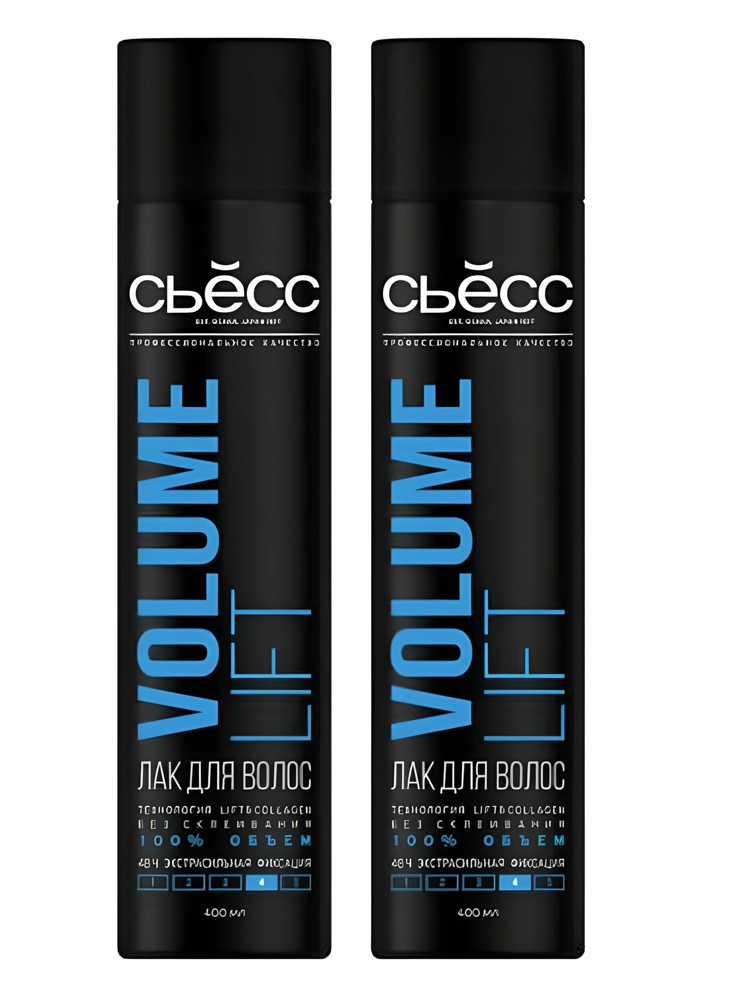 Лак для волос сьесс Volume Lift Объем, экстрасильная фиксация, 400 мл. Набор 2 шт